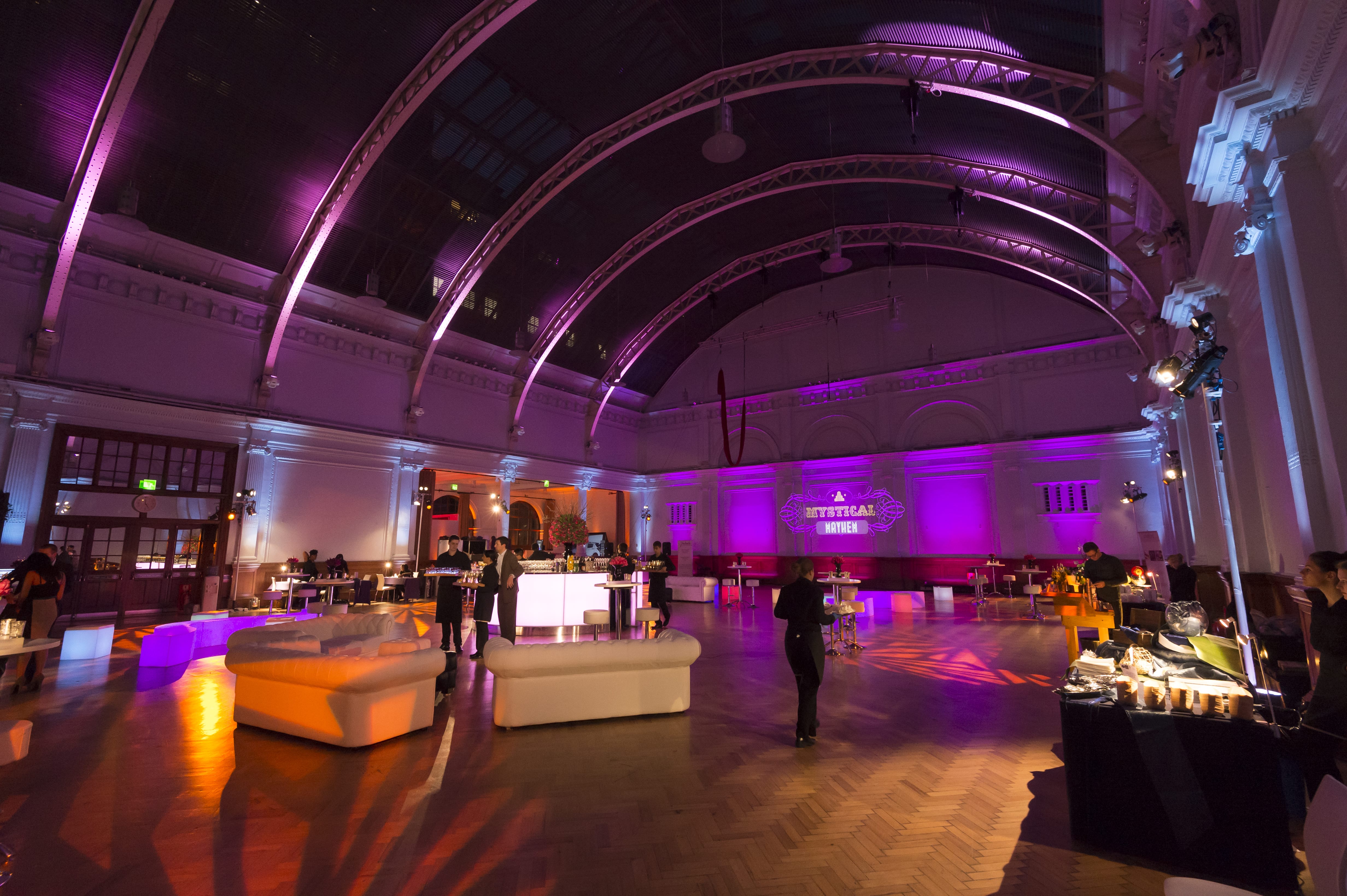 How Lindley Hall Transforms for 5 Different Event Types