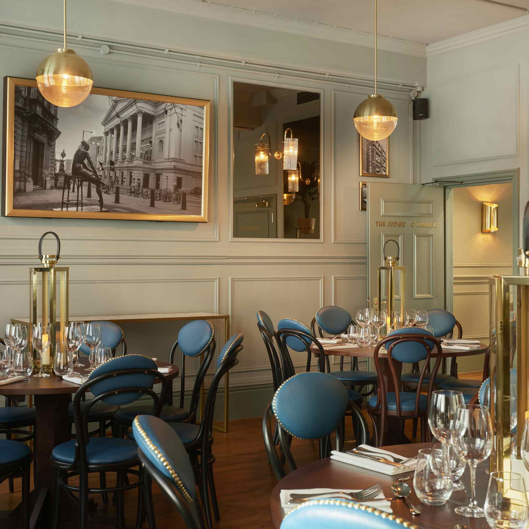 Judge's Chambers | Dining | Browns Covent Garden | Hire Space