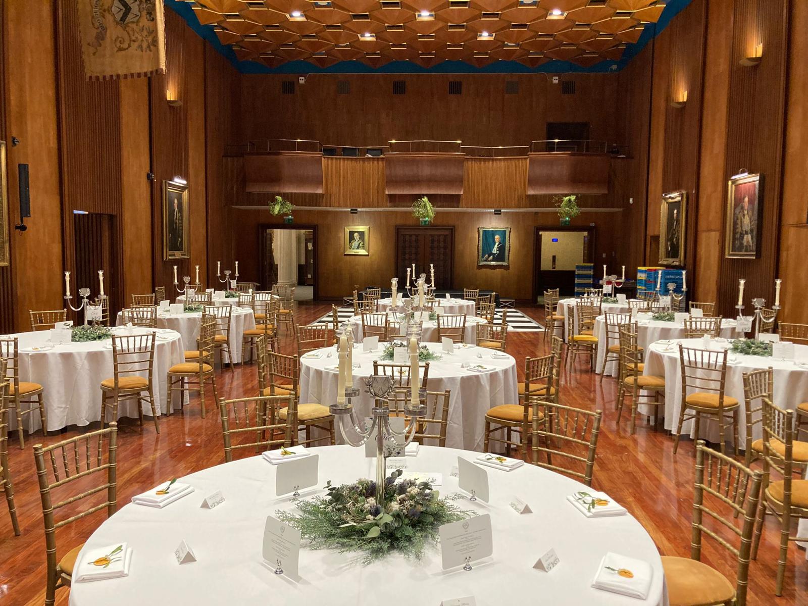 The Livery Hall | Dining | Carpenter’s Hall | Hire Space